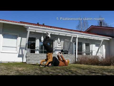 Kotitreeni 23 (paritemppuja lapselle ja aikuiselle)