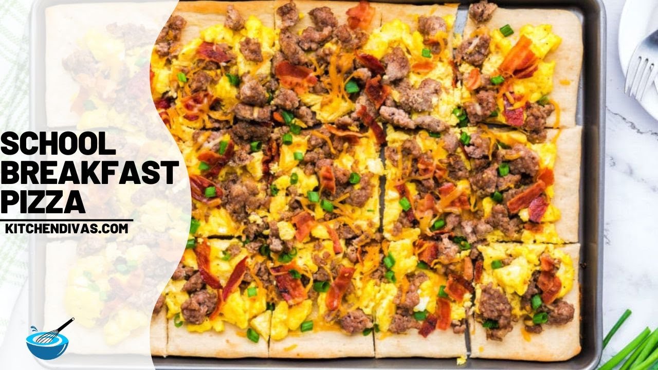 Breakfast Pizza From Schools How To Make Breakfast Pizza | School