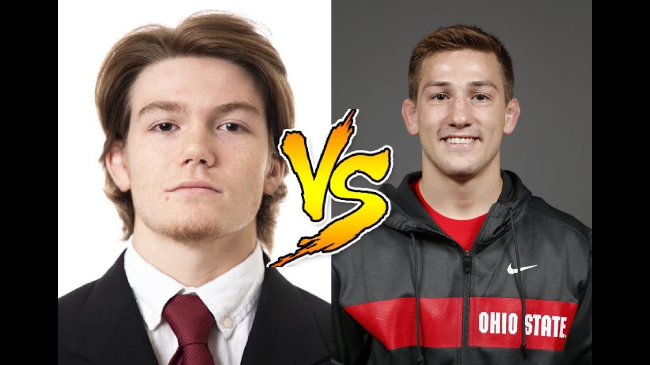 Wrestling: Garrett Pepple (Indiana University) vs. Luke Pletcher (Ohio ...