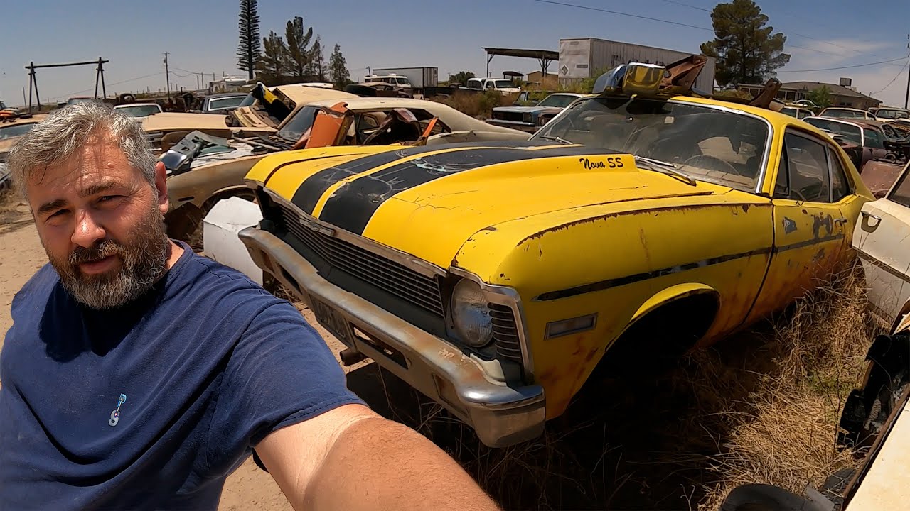 Massive Junkyard Muscle Car Heaven: Inside Duran's Auto Salvage! Part 1 ...