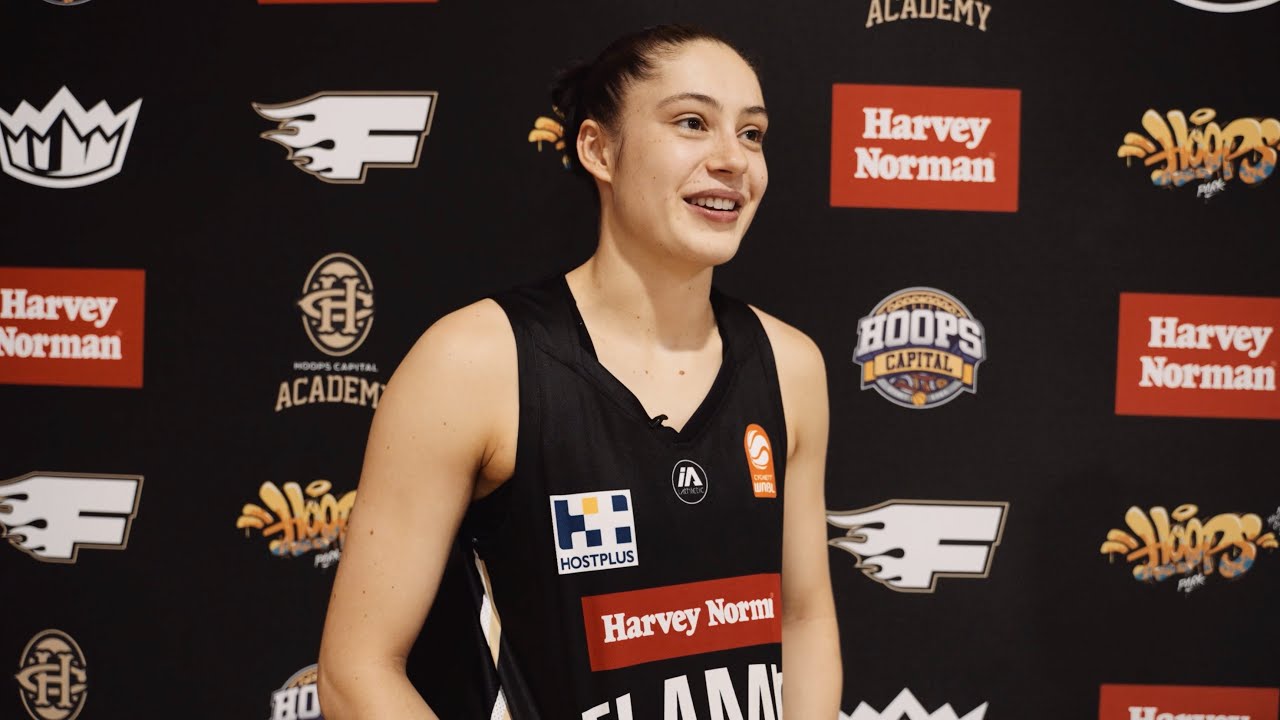 Post-game interview with Emma Clarke - YouTube