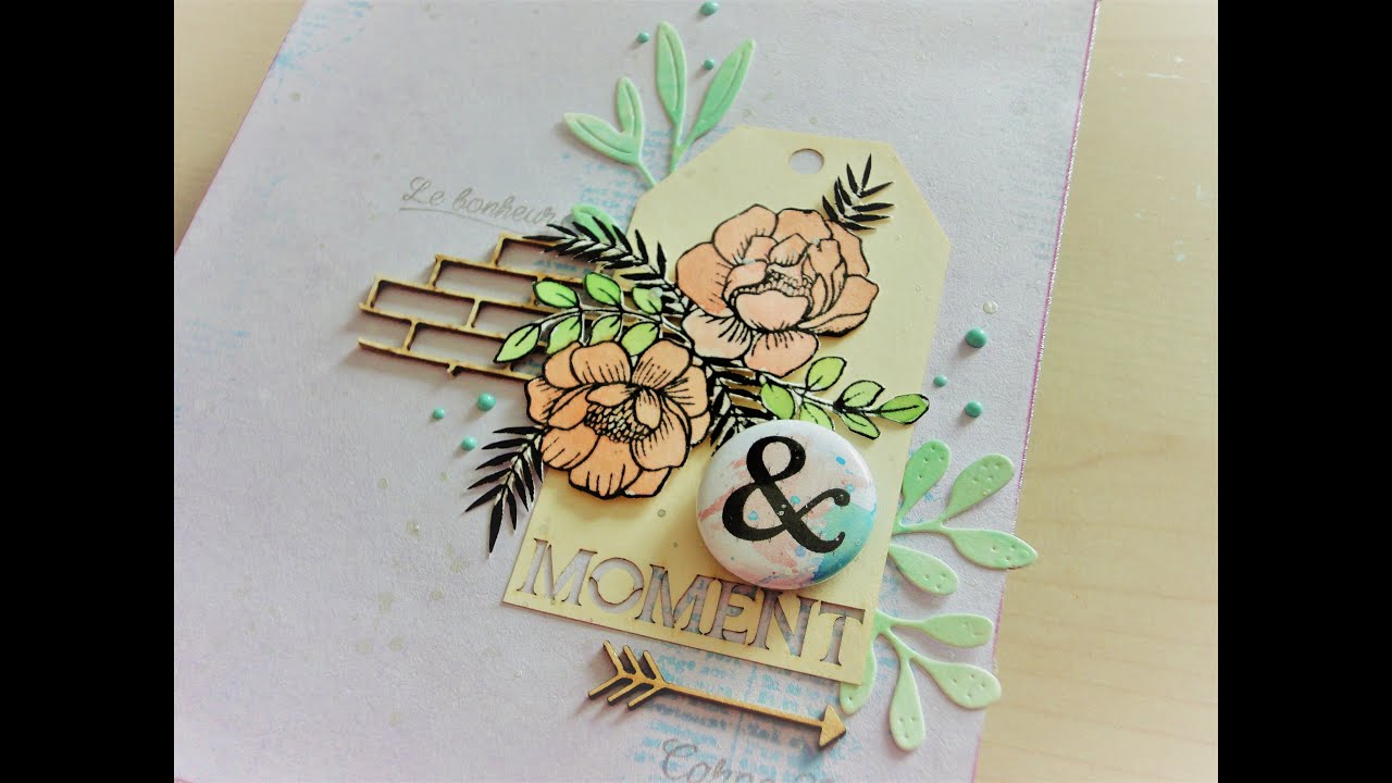 Mini album avec Scrap Didi box [Vouchka box] - YouTube