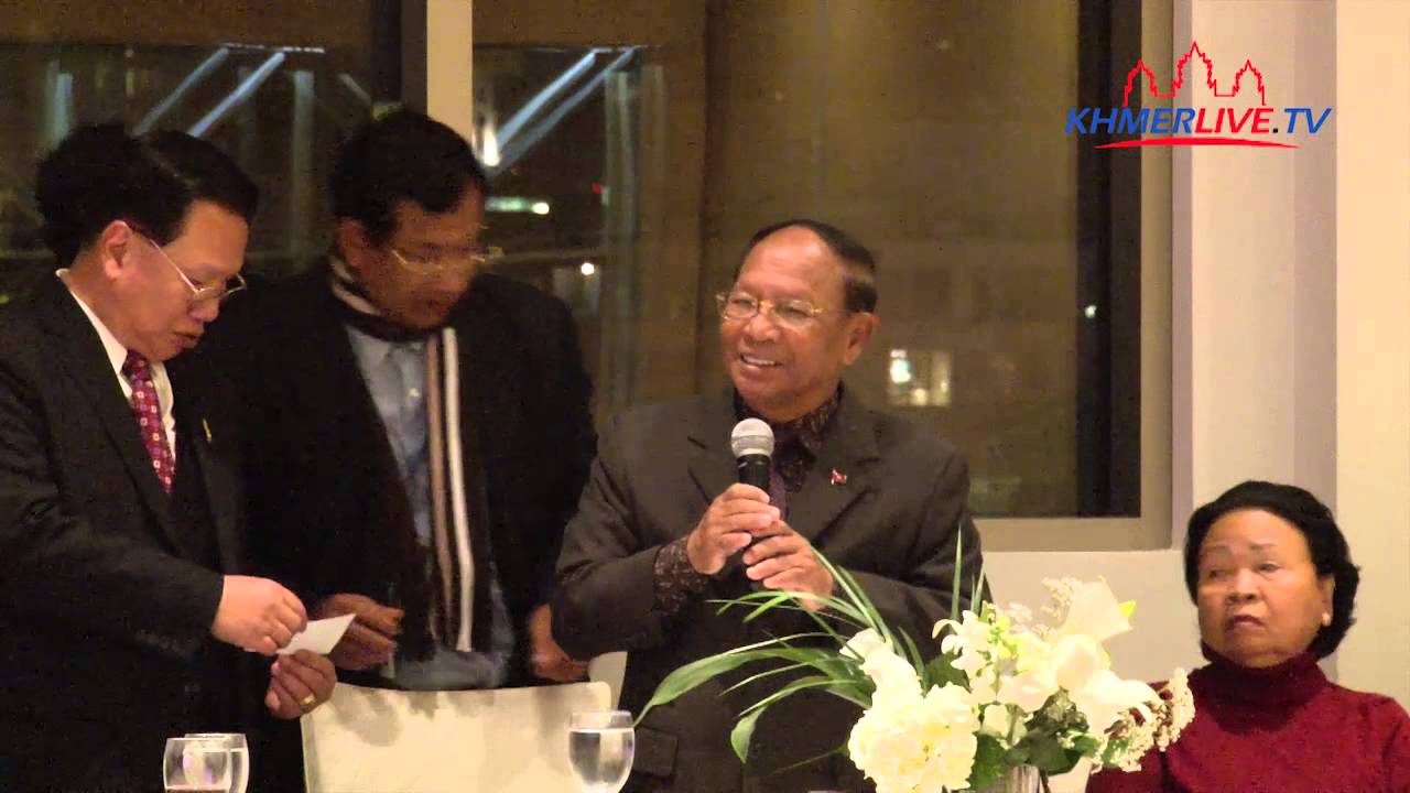2012-10-20 Samdech Heng Samrin in Montreal Canada - YouTube