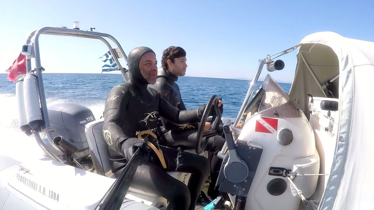 Spearfishing-Ωραία ψάρια σε ρηχά νερά !!! - YouTube