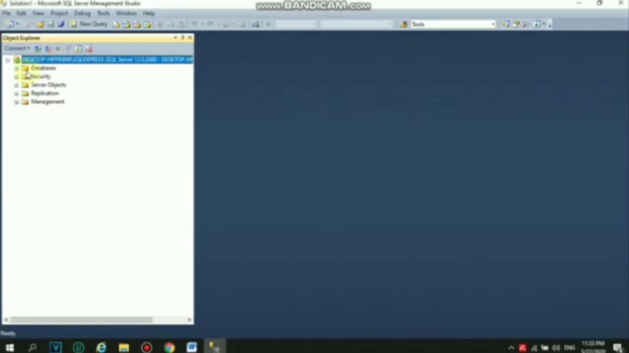 Cara membuat store procedure dengan SQL server 2014 - YouTube