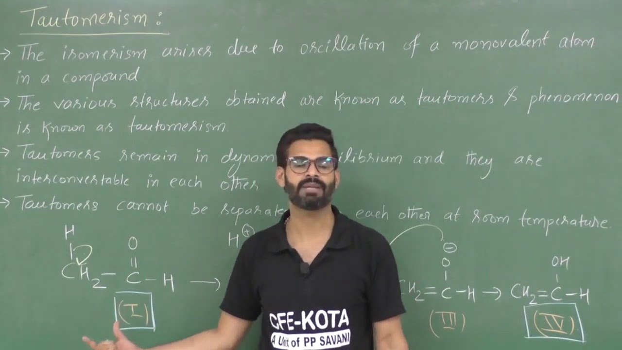 SI L-2 | Tautomerism | Diad | Triad | Examples - YouTube