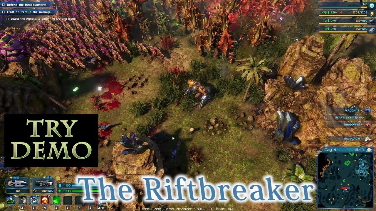 The Riftbreaker (PC) DEMO - YouTube