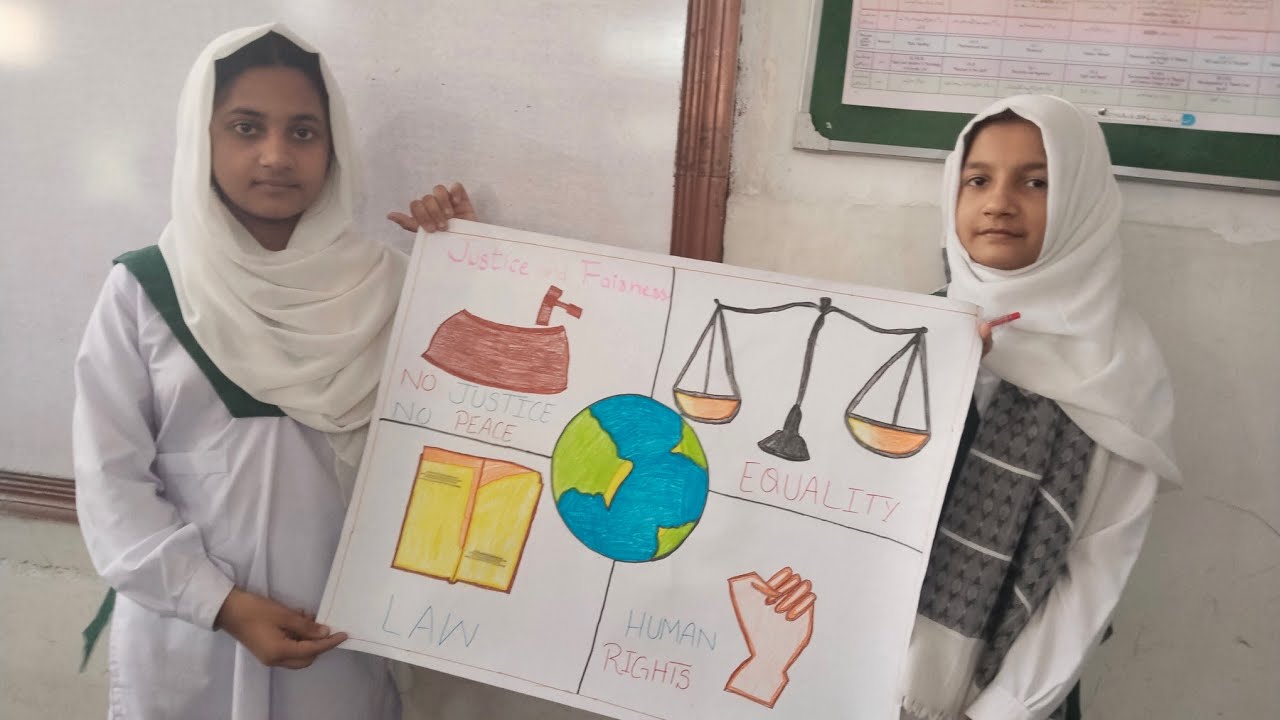 Theme of the month | Justice and fairness | celebrated at school ...