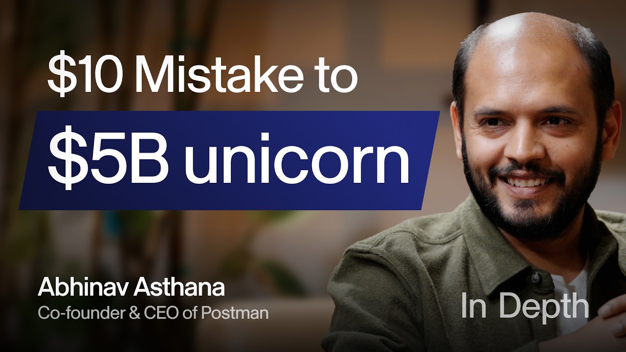 From Chrome extension to $5B platform | Postman’s journey | Abhinav ...