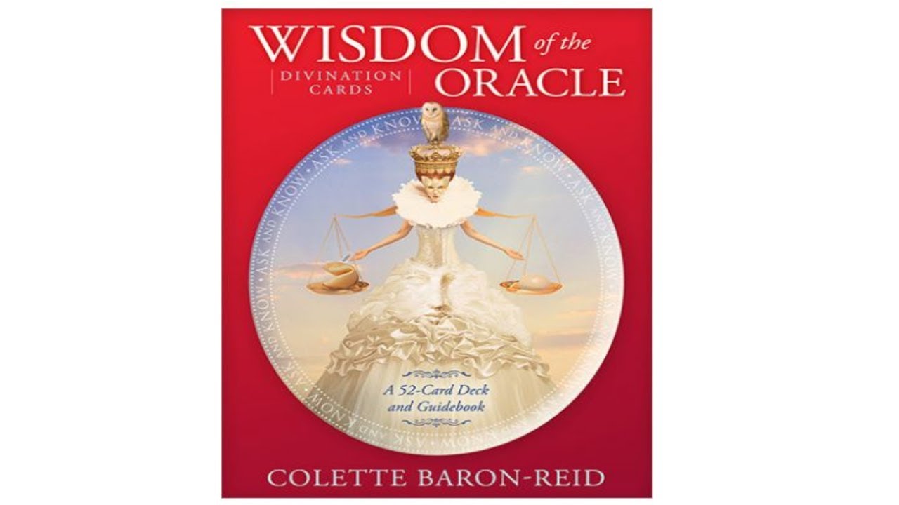 Wisdom Of The Oracle Flip Through Unboxing Colette Baron Reid - YouTube