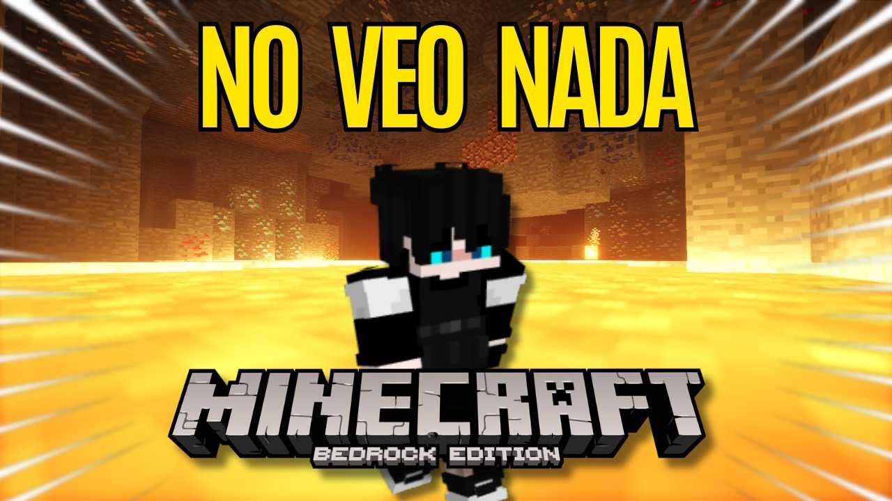 Minecraft pero no veo nada en la noche xD - YouTube