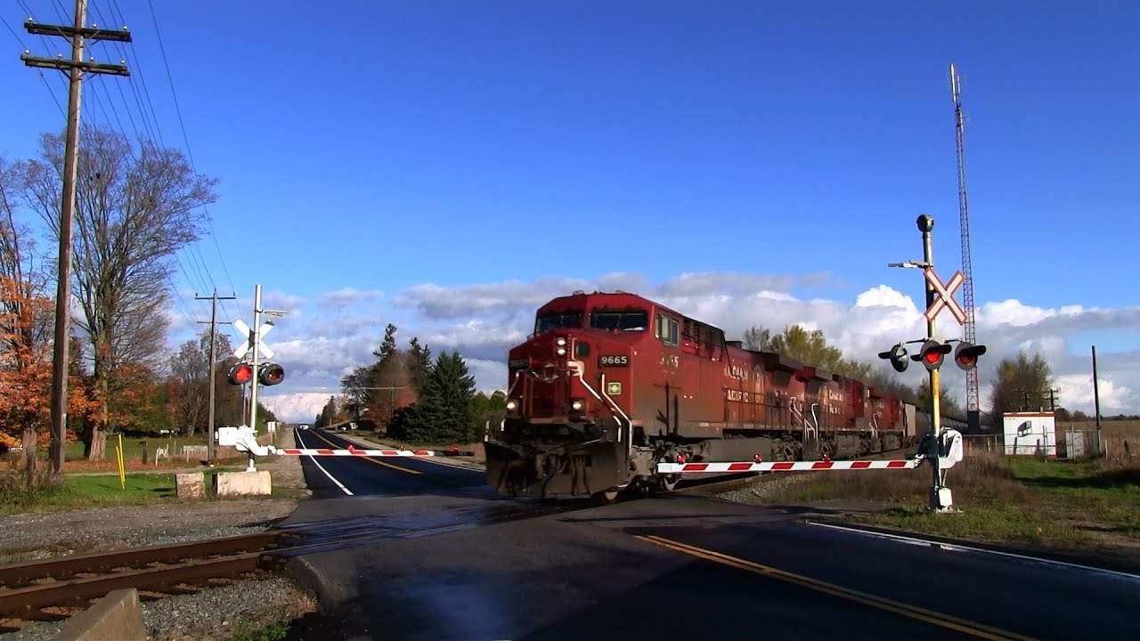 CP 9665 at Craighurst (20OCT2013) - YouTube