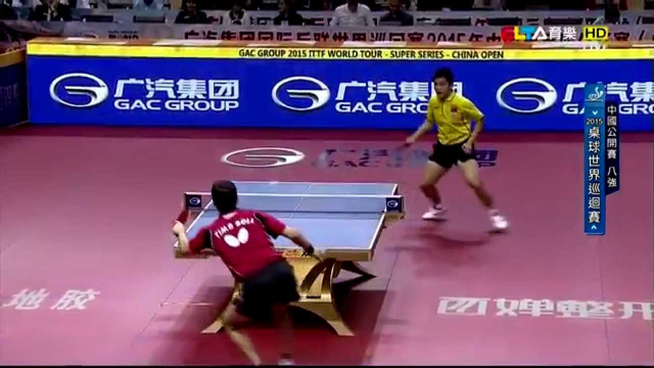 2015 China Open (Ms-QF) FAN Zhendong - BOLL Timo [HD] [Full Match ...