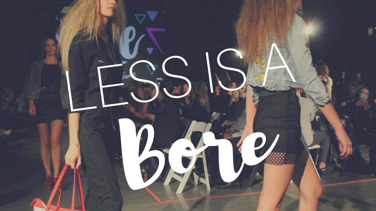 JCI Fashion Show Less is a Bore - YouTube