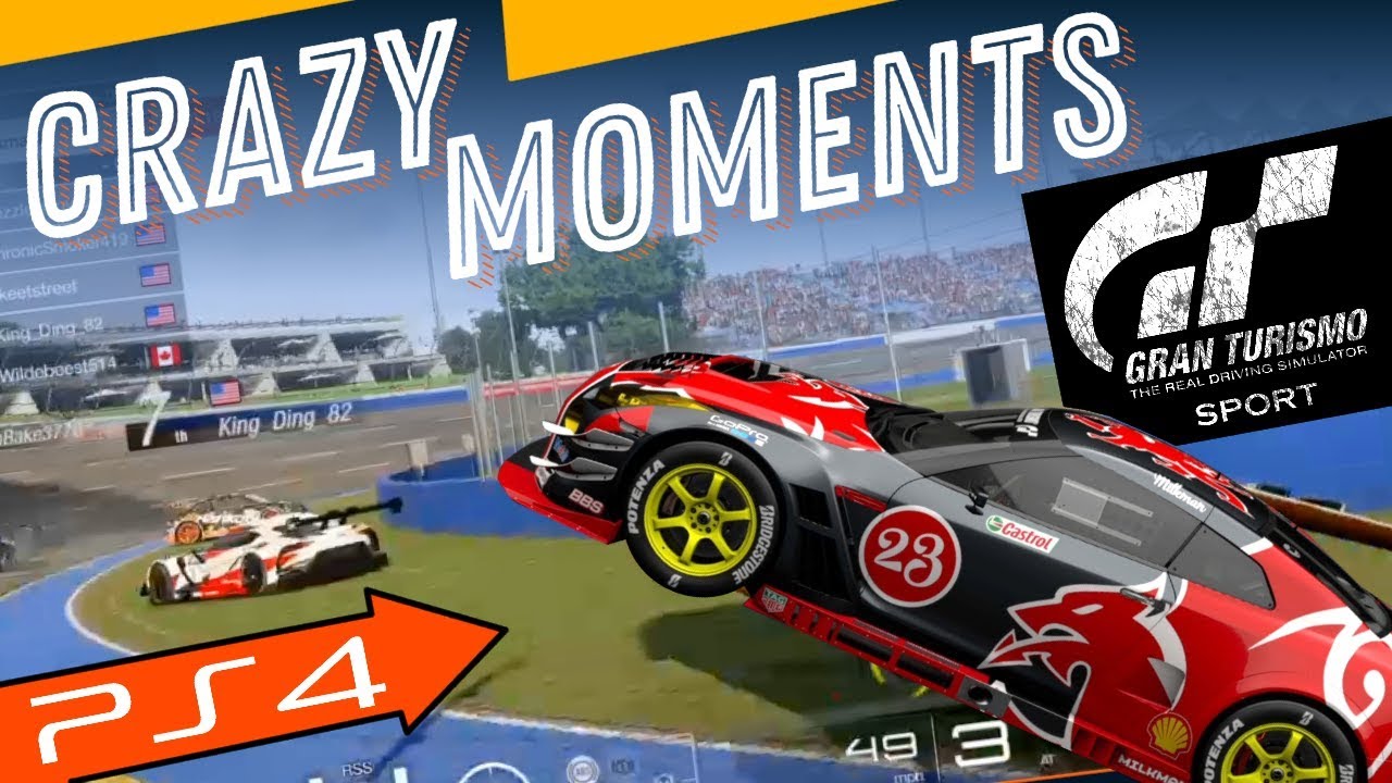 Gran Turismo Sport Dirty Racing Gr.3 & Crazy Moments PS4 - YouTube