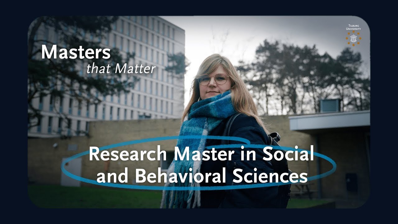 Research Master in Social and Behavioral Sciences - Masters that Matter ...