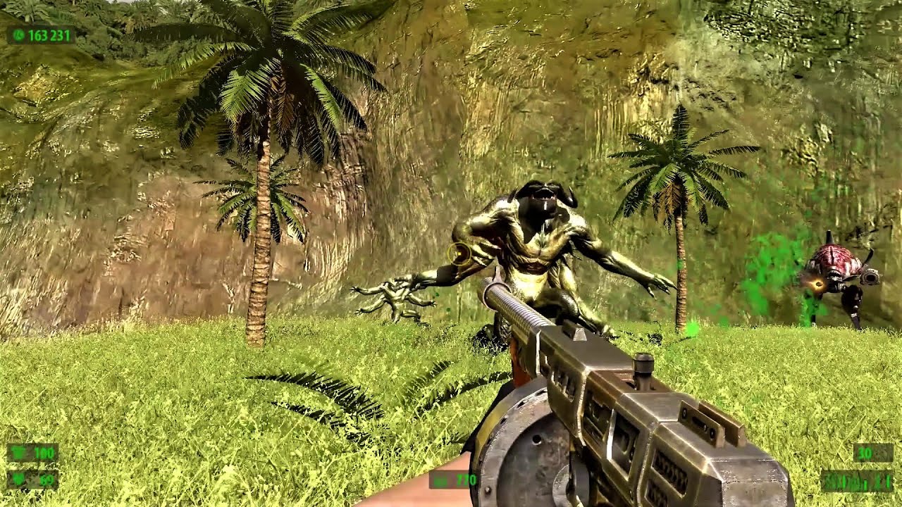 Serious Sam HD: The First Encounter - Moon Mountains (Secret Level ...