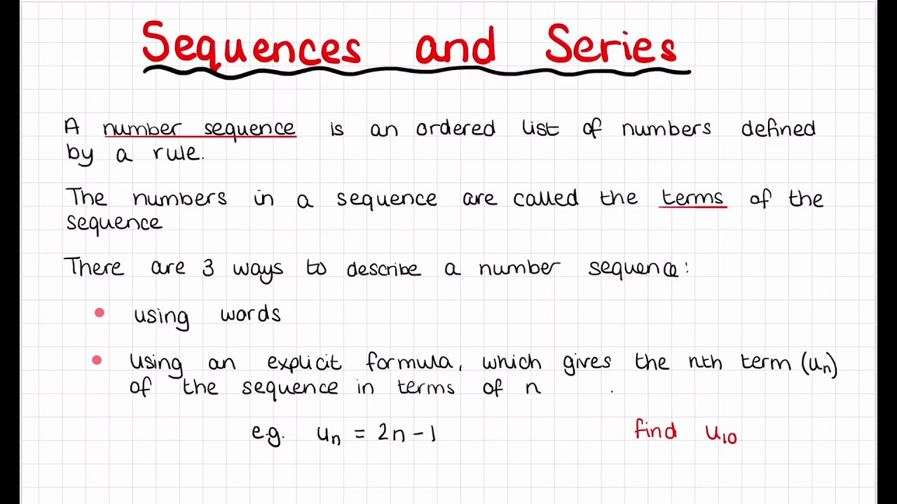 1. Number Sequences - YouTube