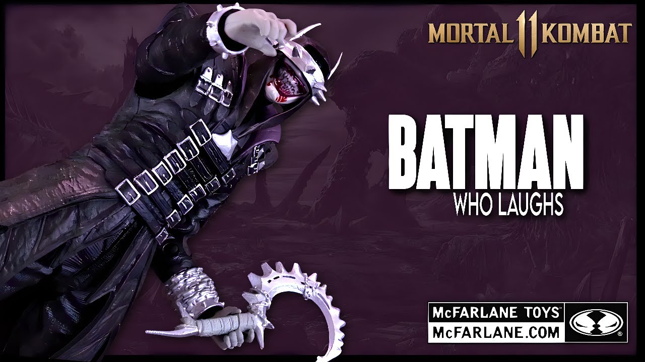 McFarlane Toys Mortal Kombat 11 The Batman Who Laughs Figure ...