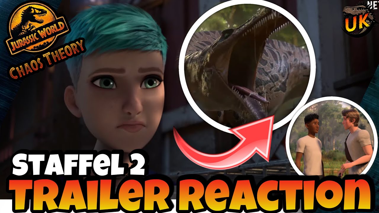 Jurassic World Chaos Theory Season 2 Trailer reaction! | Jurassic World ...