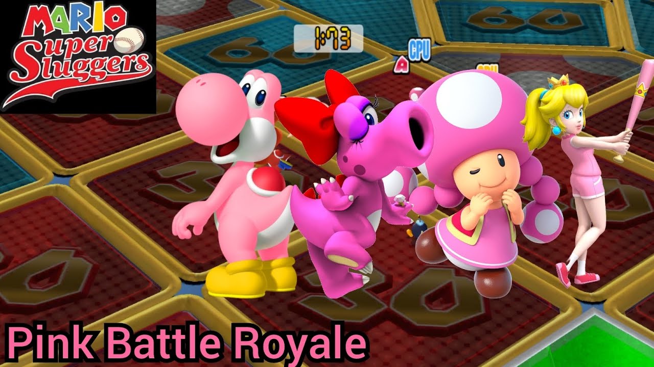 Pink Battle Royal | Mario Super Sluggers #96 - YouTube