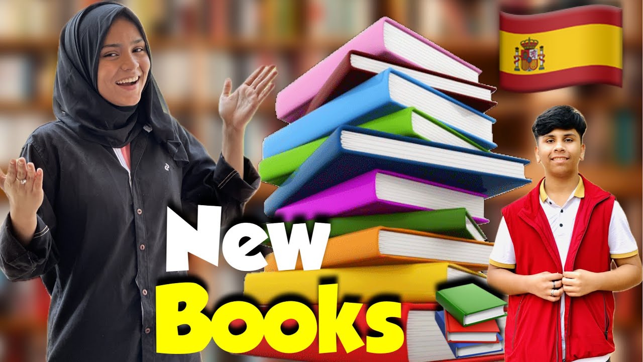 New class ki new Books 📚 | School ki Books 📚 Buy kr li |Spain |🇪🇸 ...