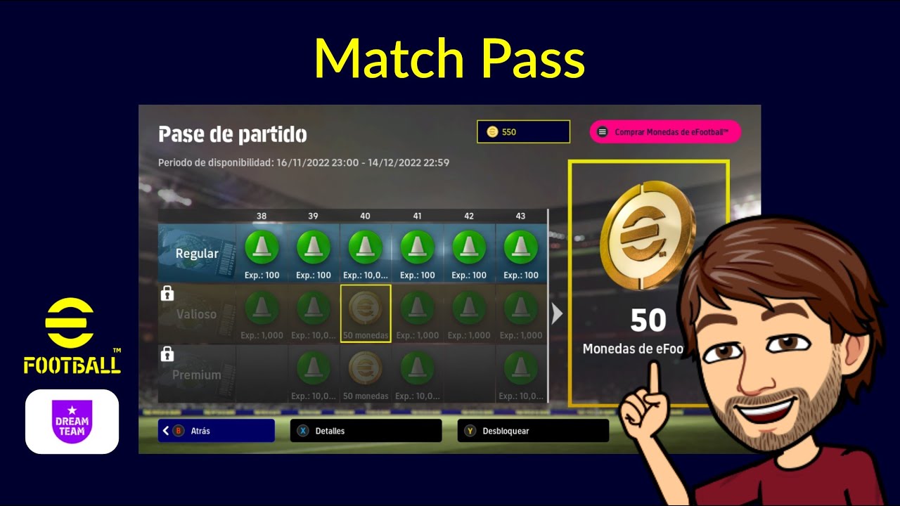 eFootball | Match Pass (Pase de Partido) - YouTube