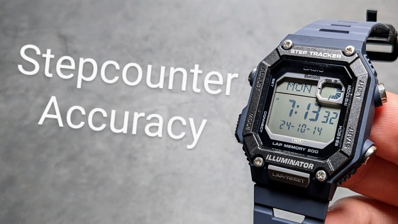 Casio WS B1000 Step Tracker - Is the Stepcounter Actually Good on it ...