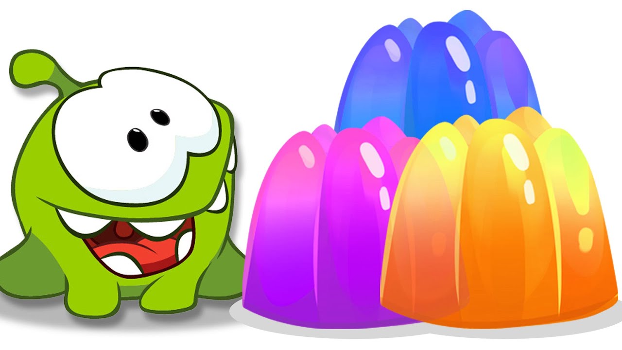 Seekhe Rang Om Nom Ke Sath | Learn Colors With Jelly | Om Nom Cartoon ...