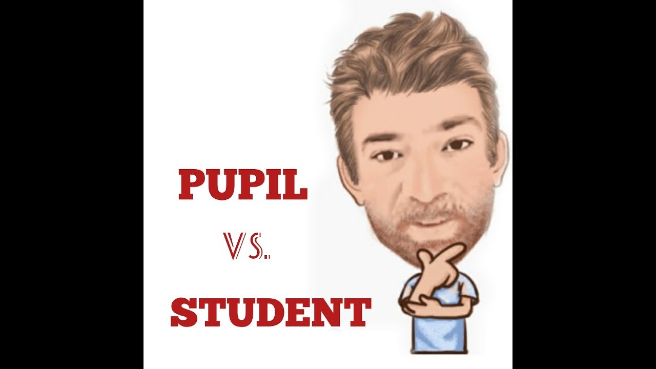 English Tutor Nick P Lesson (513) The Difference Between Pupil and ...