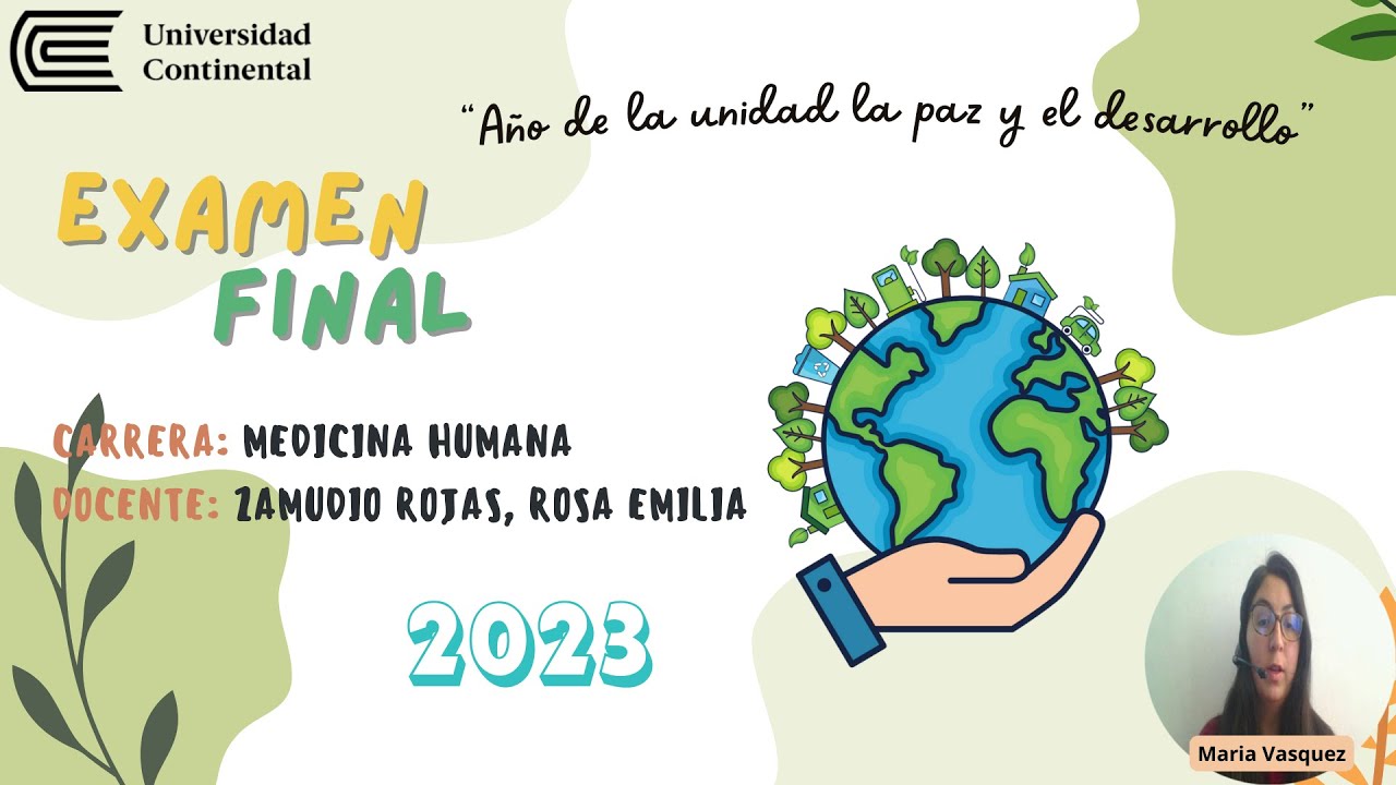 EXAMEN FINAL - Medio Ambiente y Ecología - YouTube