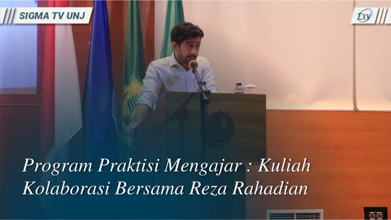 Program Praktisi Mengajar : Kuliah Kolaborasi Bersama Reza Rahadian - YouTube