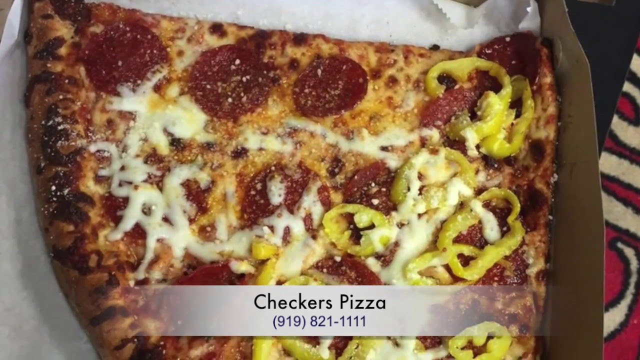 Checkers Pizza & Subs Review Raleigh - YouTube