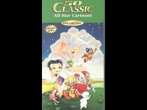 Opening to 50 Classic All Star Cartoons: Volume One 1995 VHS (Redone in ...