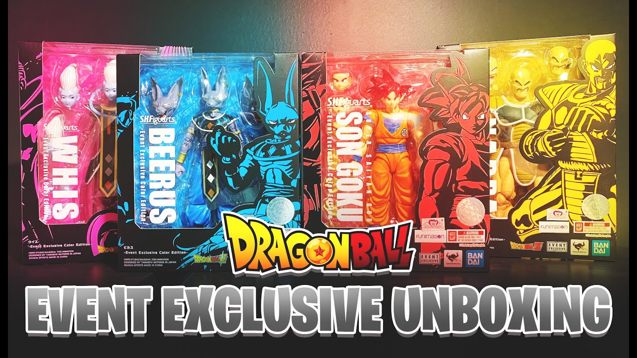 Dragonball S.H.Figuarts 2021 EVENT EXCLUSIVES Unboxing! SSG Goku ...