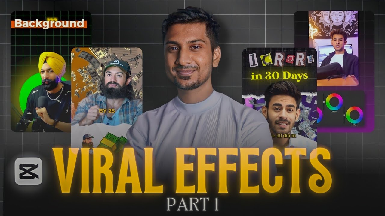 REELS -Top 5 Latest Viral Trending Effects Tutorial PART - 1 - YouTube