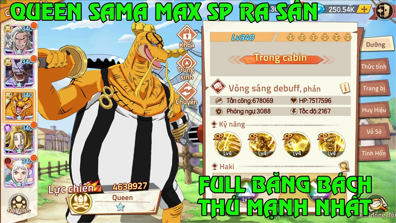 KHO BÁU TRUYỀN THUYẾT - QUEEN SAMA MAX SP TẬP HỢP SỨC MẠNH BĂNG BÁCH ...