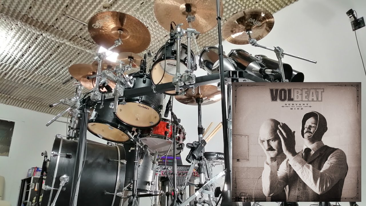 VOLBEAT - The Passenger | Drum Cover | David Lansonneur Drummer - YouTube