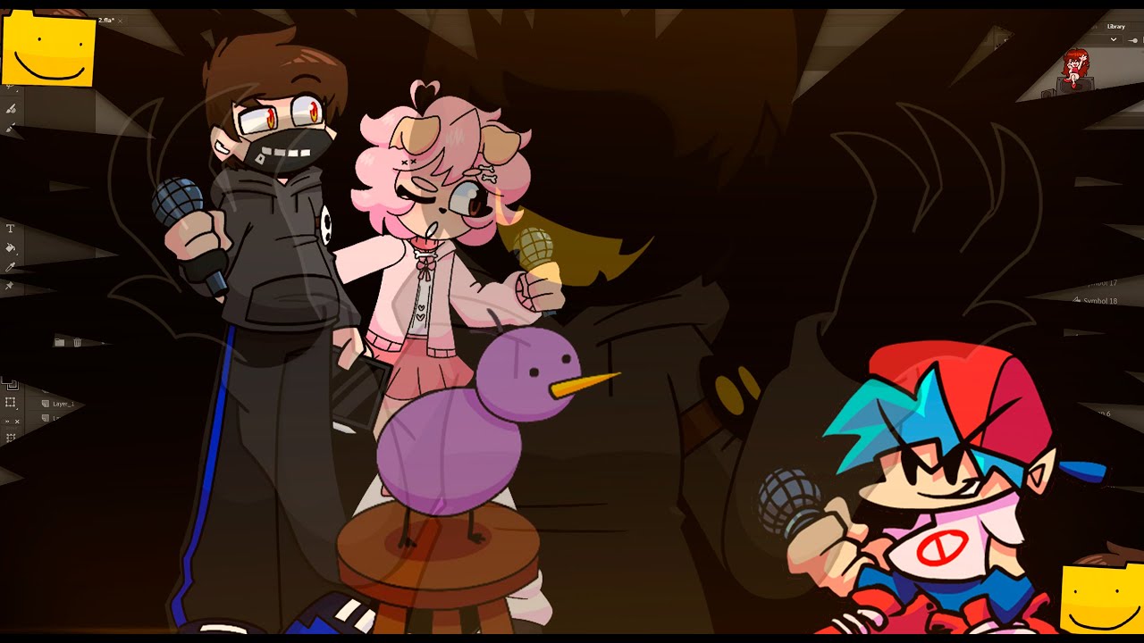 FNF MOD: Your Painfully Average Self Insert Mod (Vs TheMaskedChris) - YouTube