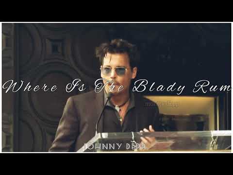 | Johnny Depp | one Final Question / where Is The Blady Rum | WhatsApp status