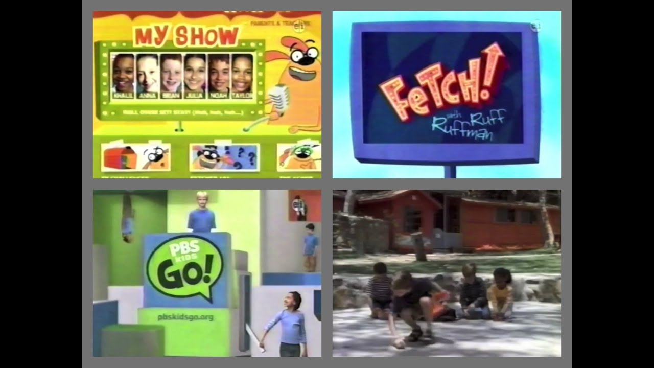 PBS Kids GO! Program Break (2006 WGBY) Incomplete - YouTube