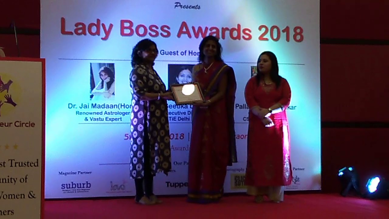 Lady boss awards 2018 "Nutritionist of the year - YouTube