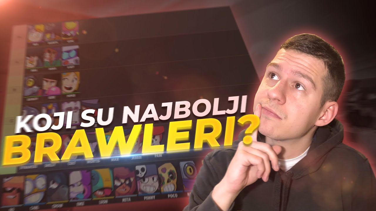 Koji su najbolji brawleri? | Tier lista brawlera | Brawl Stars - YouTube