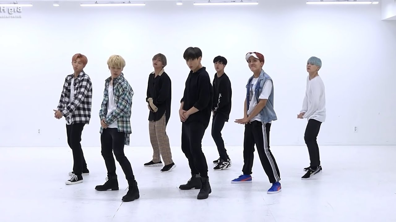 BTS - [DNA] Dance Practice Mirrored/Dance Tutorial Mirrored - YouTube