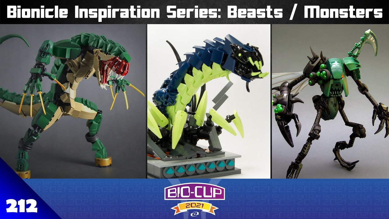 Bionicle Inspiration Series Ep 212 Beasts & Monsters - YouTube