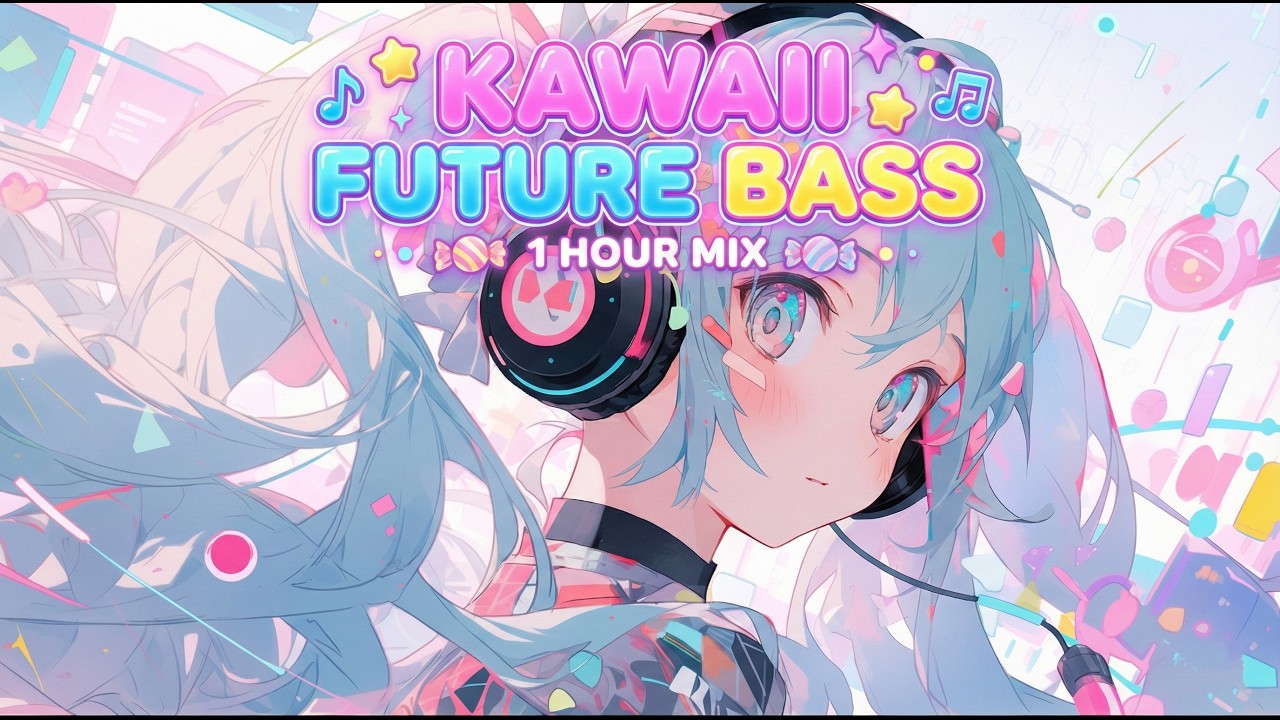 Kawaii Future Bass Mix (1 Hour) | Cute & Energetic | No Talking - YouTube