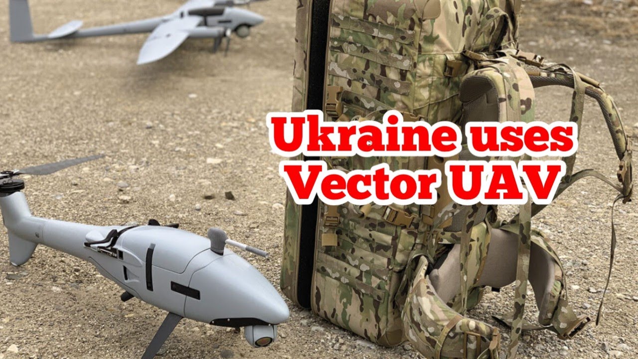 Ukraine uses Vector UAV: it converts from fixed wing to rotorcraft ...