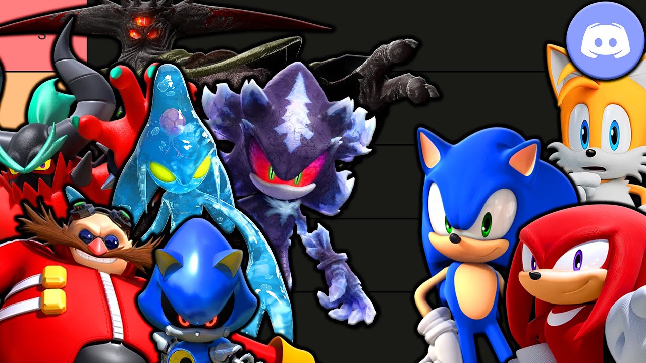 Sonic, Tails, and Knuckles make a Sonic Villains Tier List - YouTube