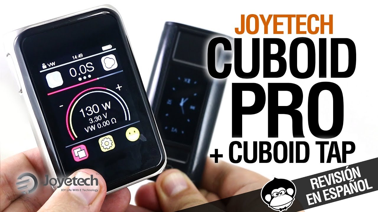 Joyetech Cuboid PRO - Cuboid TAP / VUELVEN LOS SMARTVAPES / revisión - YouTube