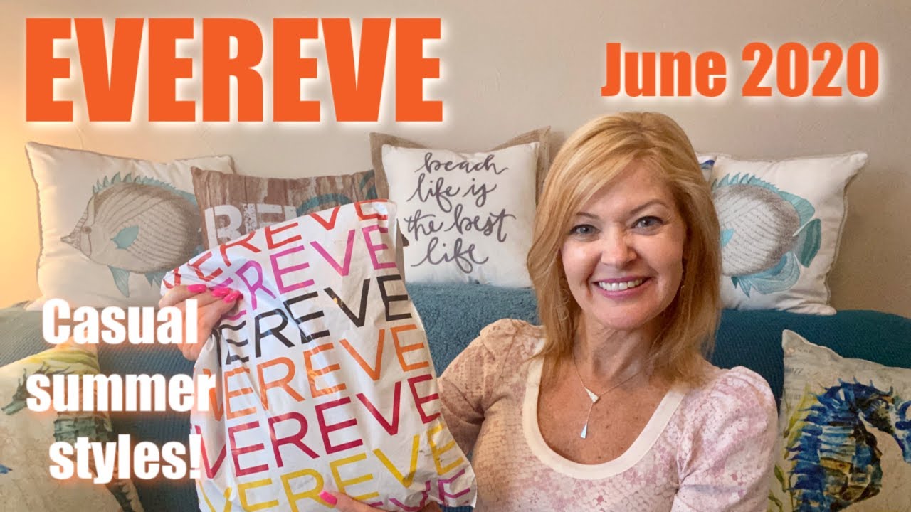 Evereve Haul | June 2020 | Casual Capsule Picks! - YouTube